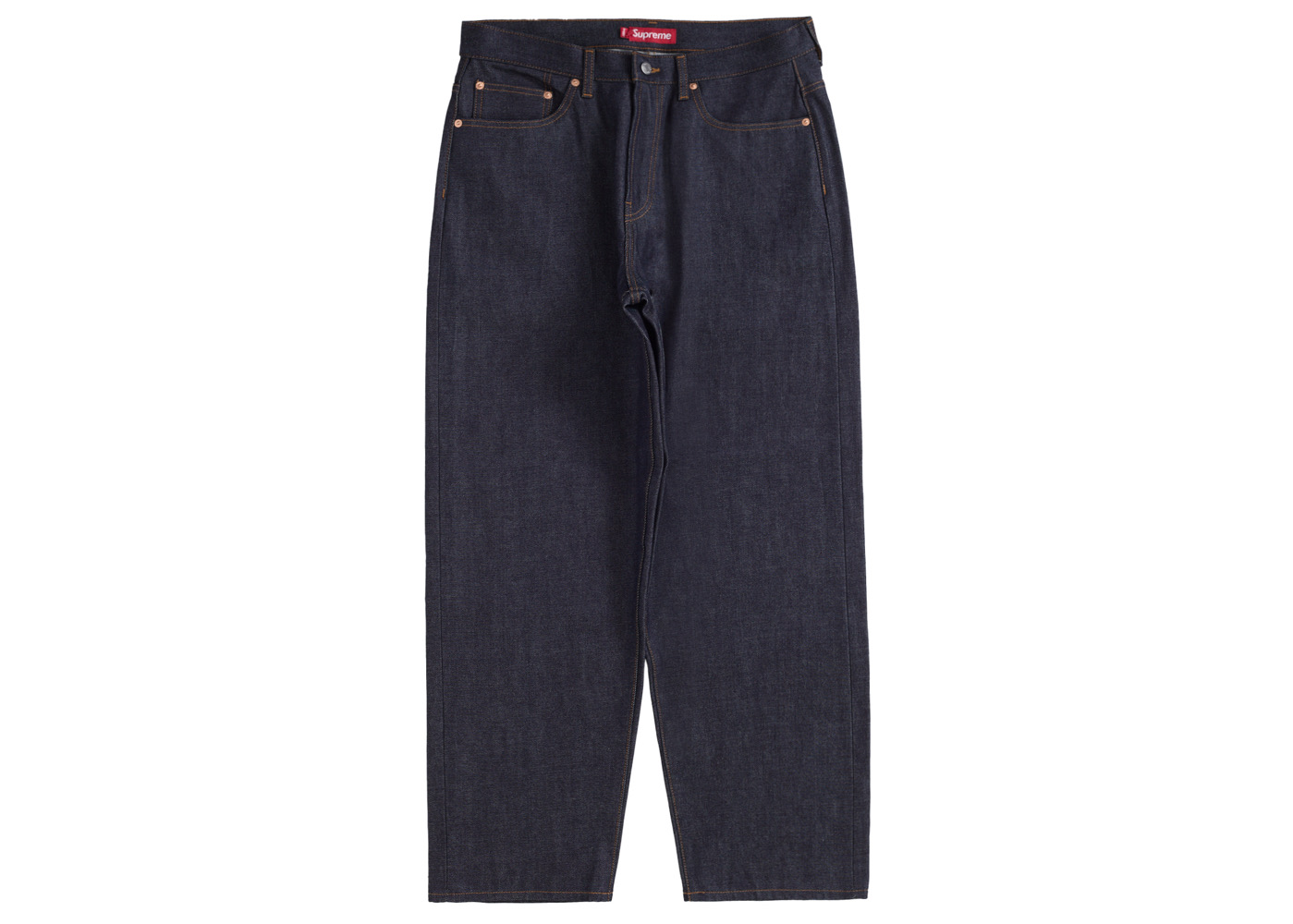 Supreme Rigid Baggy Selvedge Jean - Rigid Indigo | Editorialist